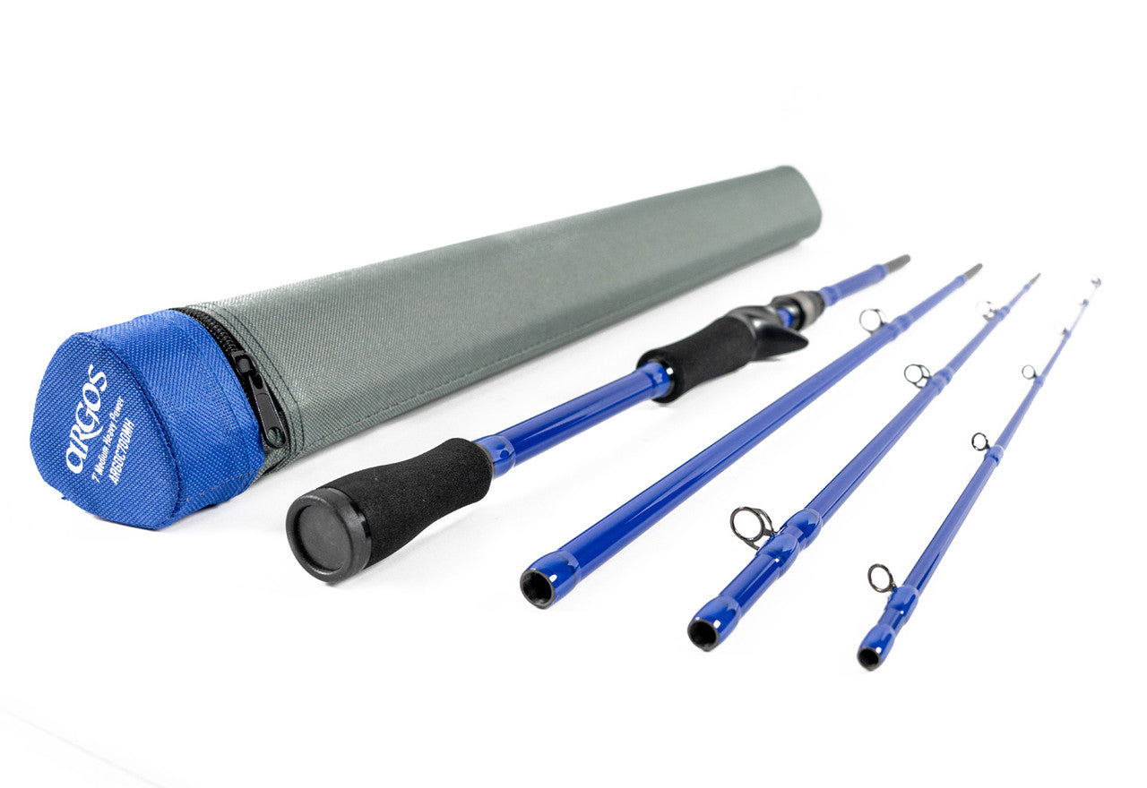 Argos Series Travel Casting Rod (Four Piece) – Sixgill Argos Series Travel Casting Rod (Four Piece) – Sixgill